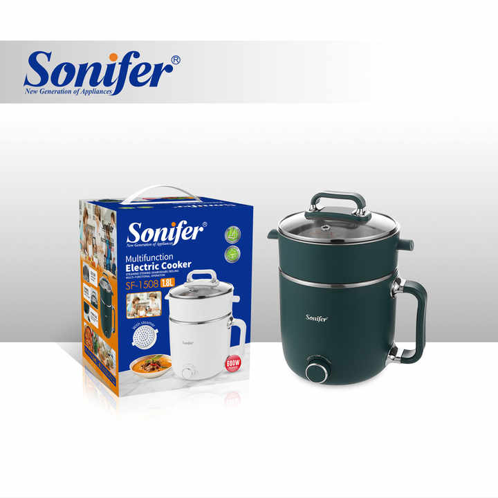 Sonifer SF-1508 Multi Electric Hot Pot - 1.8L Kitchen Cooker