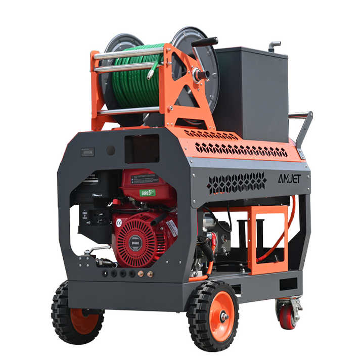 Amjet Vehicle Mounted Sewer Jetting Machine Truck 200bar 20lpm Powerf