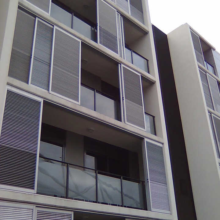 Aerofoil Aluminium Sun Louvers - Adjustable & Rainproof