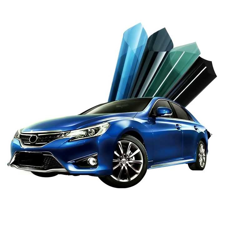 High Level 2mil Black Smart Car Window Tint with UV Protection
