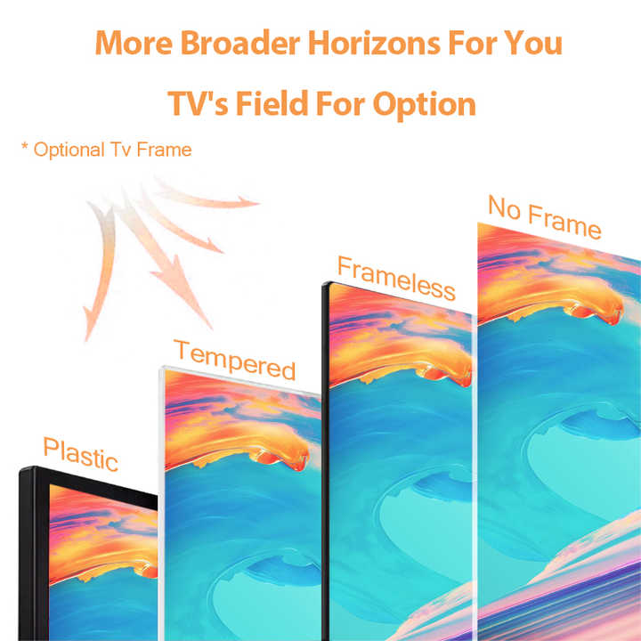 Frameless Pixel Custom Sizes OEM TV - 4K & 8K Ultra HD