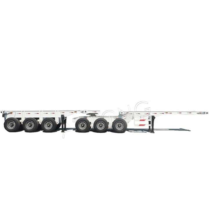 40ft Skeletal Tandem Interlink Semi Trailer - 6 Axles