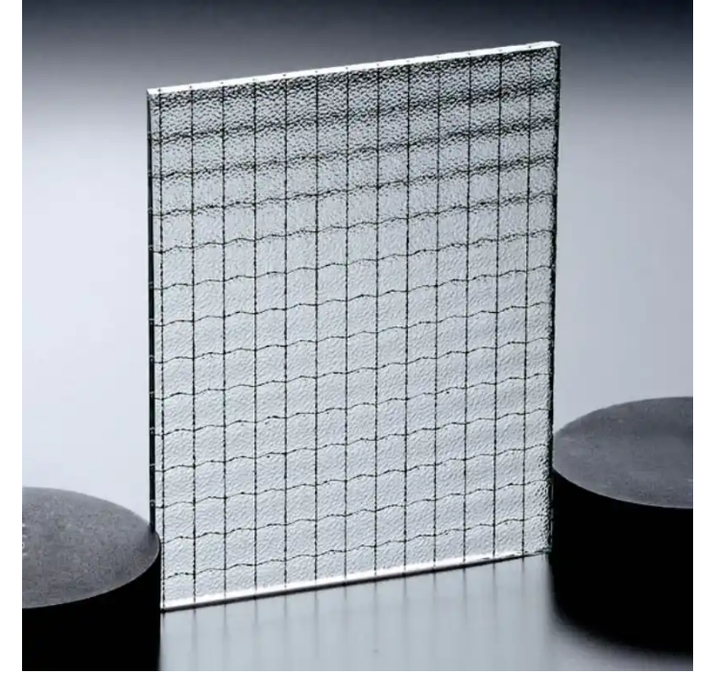 Hexad 6mm Security Fire-Resistant Obscure Frosted Wired Reinforced ...