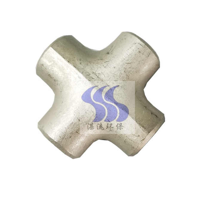 304 Stainless Steel Four-way Welded Pipe Fittings Cross Pipe Fitting ...