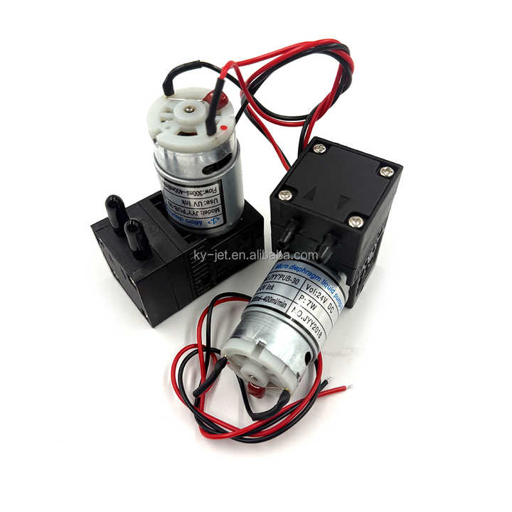 New Inkjet Printer Air Micro Diaphragm Liquid Pump JYY PUB-30 24V DC 7W ...