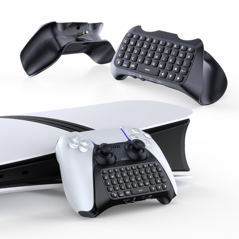 For PS5 Wireless Controller Keyboard Wireless 3.0 Mini Portable Gamepad ...