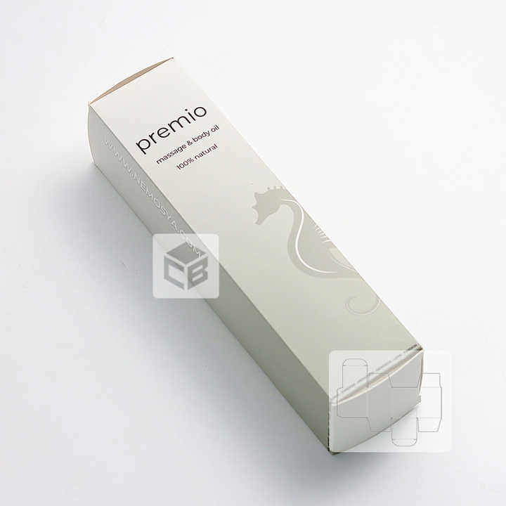 Chemical Exfoliants Outer Packing Box Customization White Cardboard ...