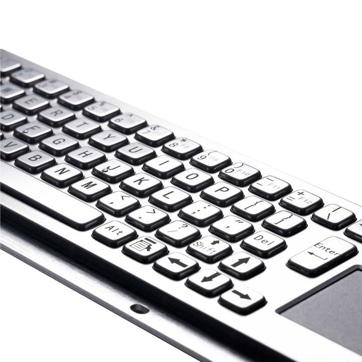 DAVO LIN CE IP65 Rugged USB Industrial Keyboard with Touchpad