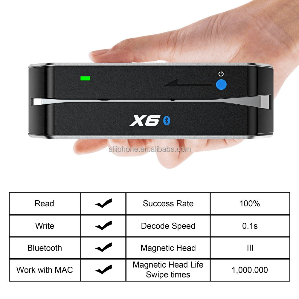 Factory Made Wholesale Price MSRX6 MSRX6BT With Wireless Magnetic Card ...