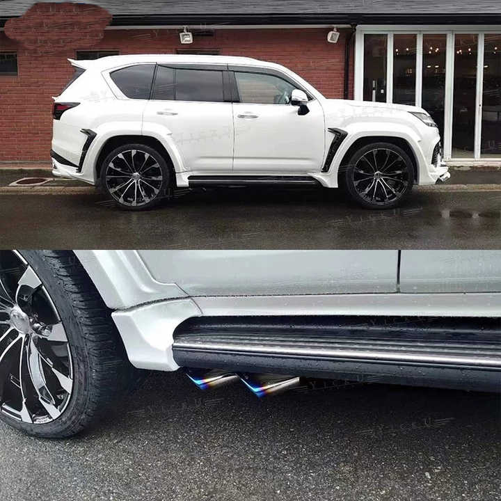 WD Style Wide Body Kit For Lexus LX600 Front Lip Side Skirt Rear ...