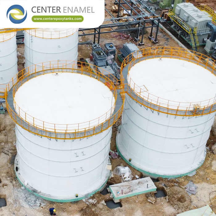 Epoxy Coated Bolted Steel Tanks Municipal Wastewater tank Bolted Steel ...