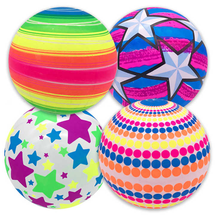 PVC 9" Ball Bouncy Bouncing Kids Super Big Large Giant The Fitness ...