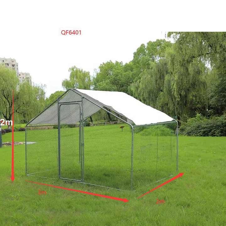 Durable Galvanized Steel Chicken Coops for Backyard Farms