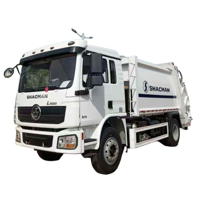 China Garbage Trucks Shacman Garbage Compactor Truck 12m3 Waste ...