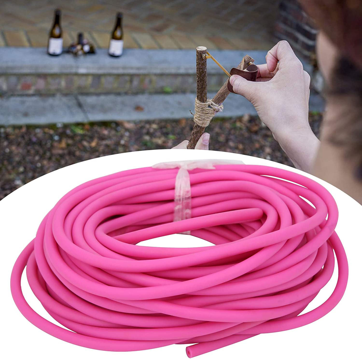 Amber Natural Latex Rubber Tube Sizes | Durable & Custom