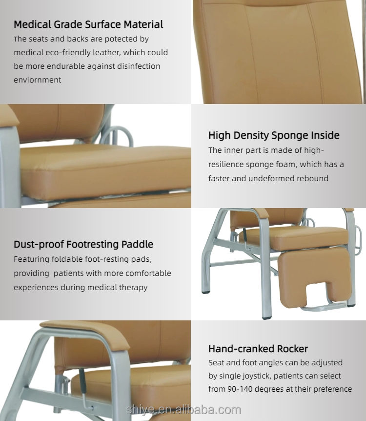 Luxury Medical Rocking Recliner Chair for Elderly & Infusion
