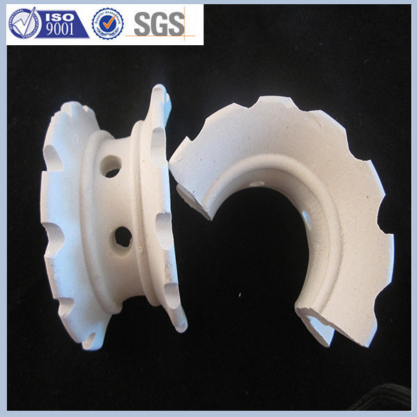 Ceramic Saddles Random Packing Super Intalox Saddle Ring