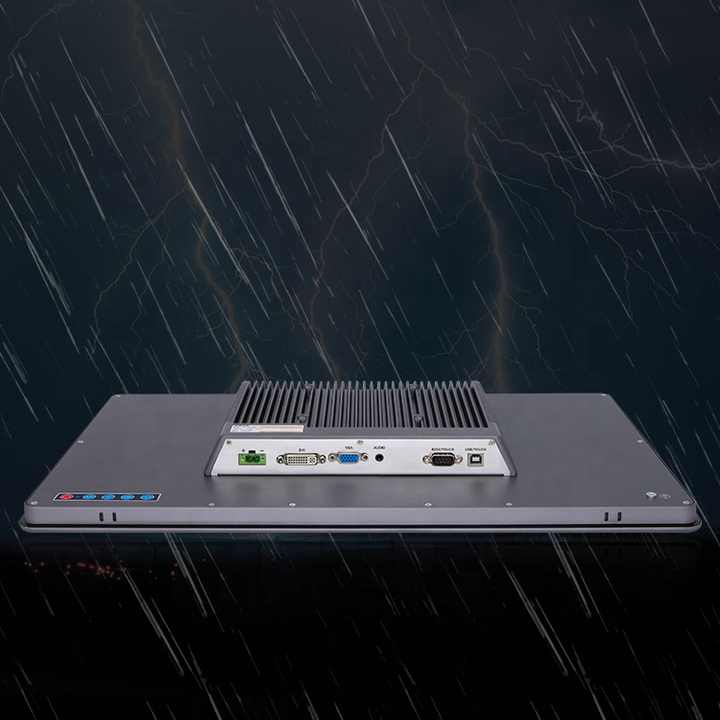 Industrial Fanless Monitors IP65 Rugged Panel Android Wall Mount ...