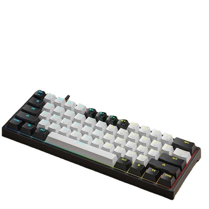 LEAVEN K620 E-Sports Wired Mechanical Keyboard - RGB Backlit