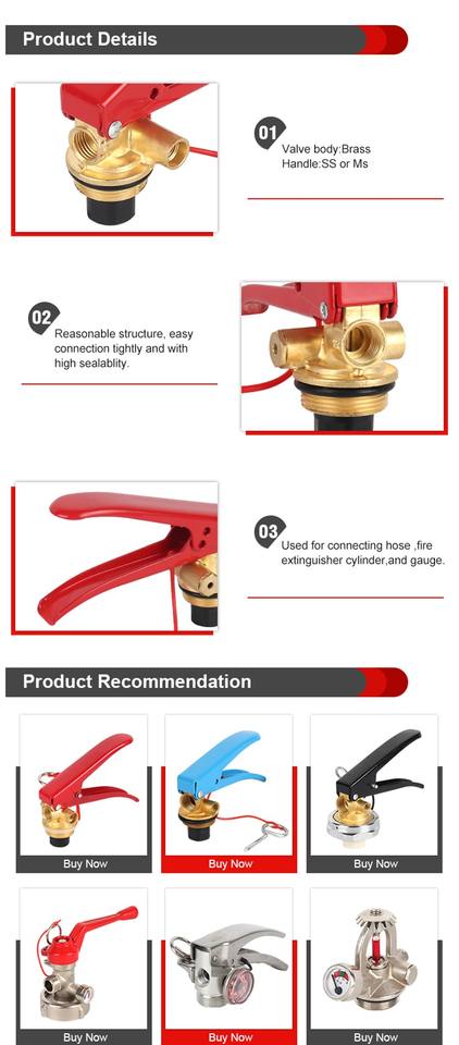 ABC Powder Fire Extinguisher Valve Essential Safety Protection ...