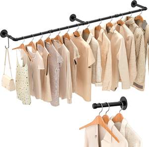 Versatile Clothes Hanging Bars - Stylish Storage Solutions