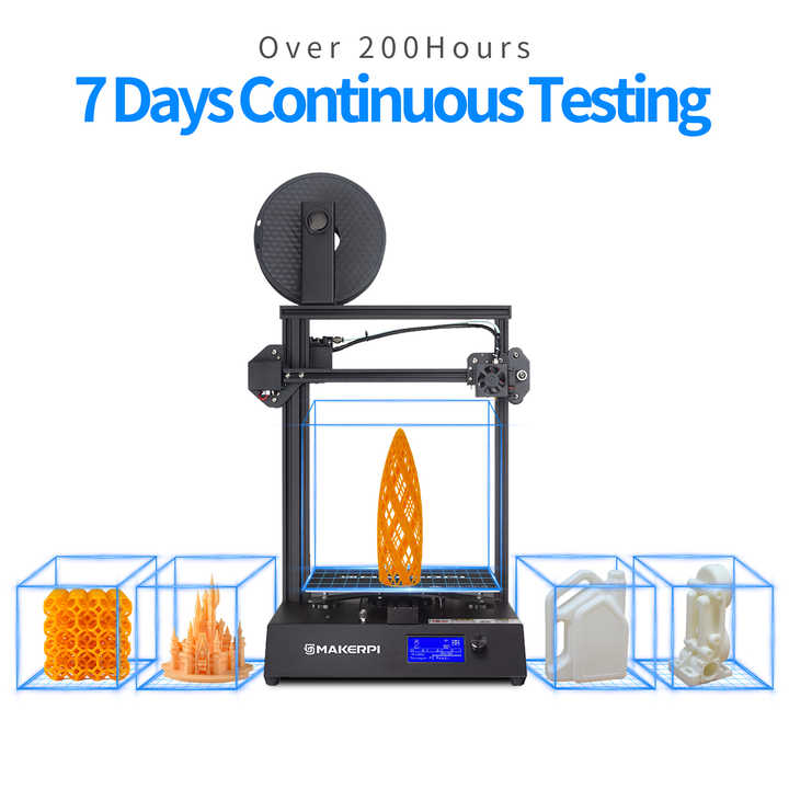 Makerpi P2 3D Printer - Professional FDM with 260mm Build Volume