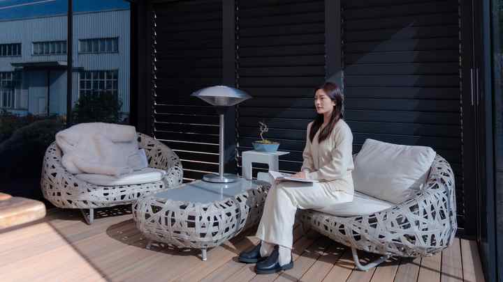 Garraf Outdoor Modern Aluminium Pergola Bioclimatica 3X3m 3x4m 3x5m ...