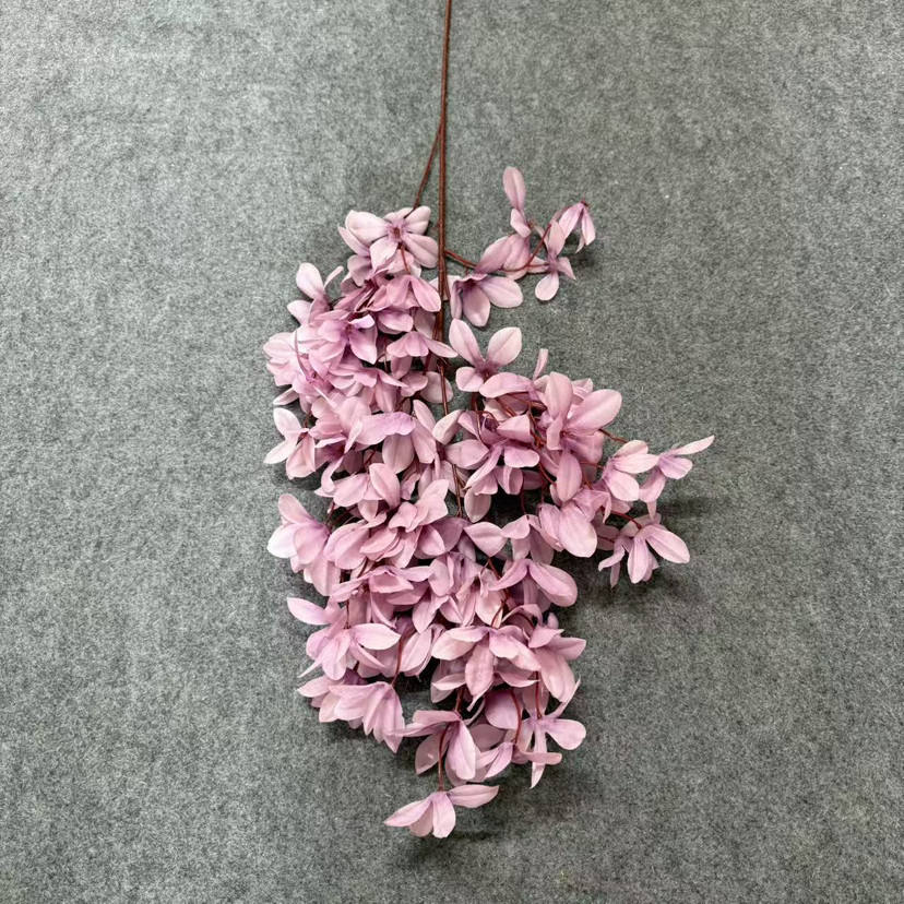 Multi Color Artificial Clematis Silk Flower Stem for Wedding Backdrop ...