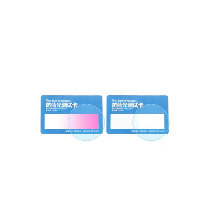 Wholesale Anti-Blue Light Test Cards - Meilunmei Quality