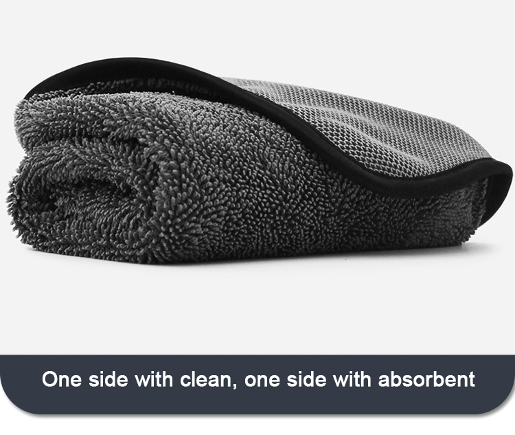 High Quality Car Wash Towel Twisted Loop Microfiber Car Drying Towel ...