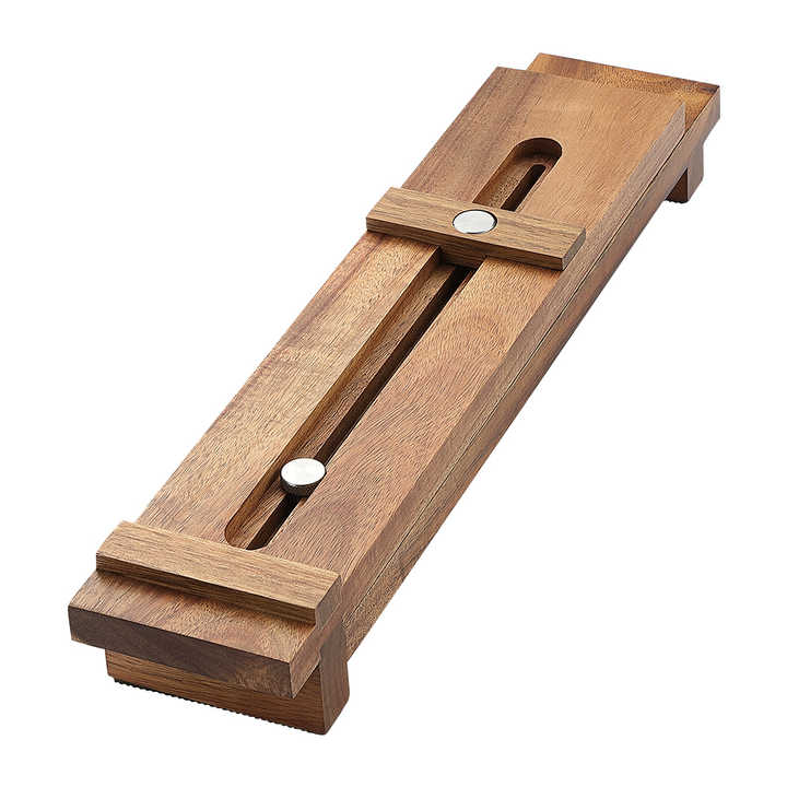 XINZUO Adjustable Whetstone Base Holder - Acacia Wood