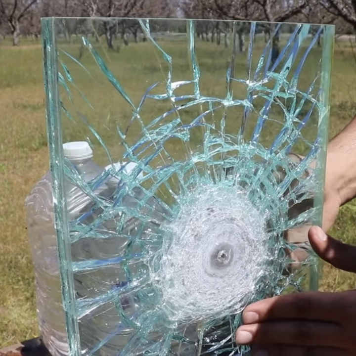 Double-Layer Bulletproof Glass with Anti-Theft Interlayer for Kitchen ...