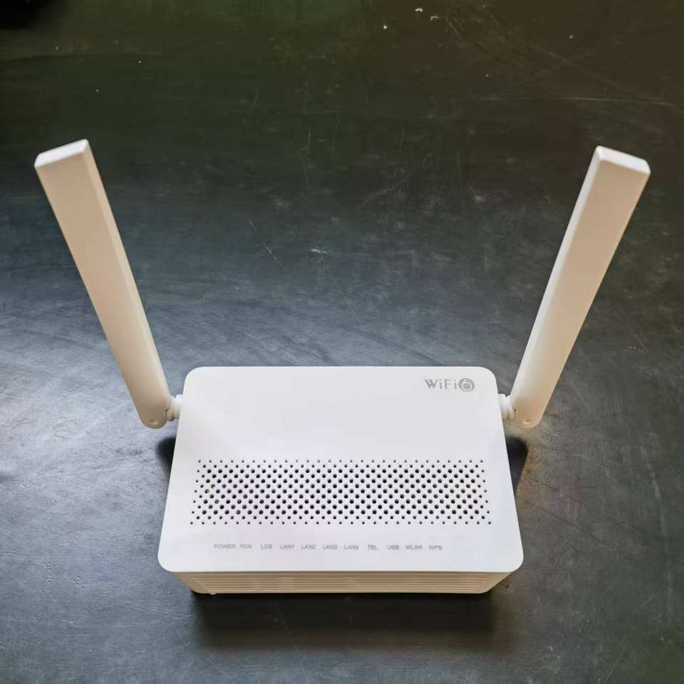 HS8346X6-C ONU 4GE+1TEL+1USB 2.4G Dual Band WIFI6 5dbi SC FTTH GPON ...