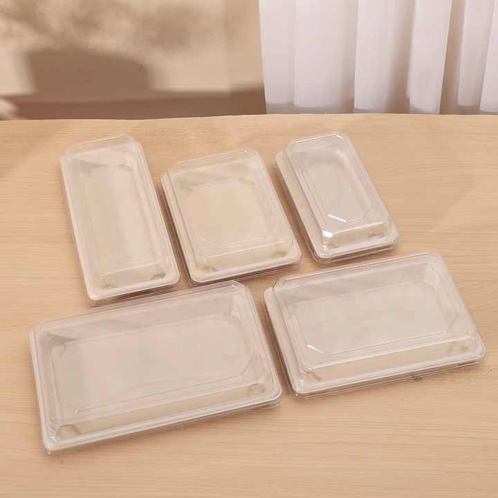 Sugarcane Disposable Susi Tray Custom Food Grade Disposable Bagasse ...