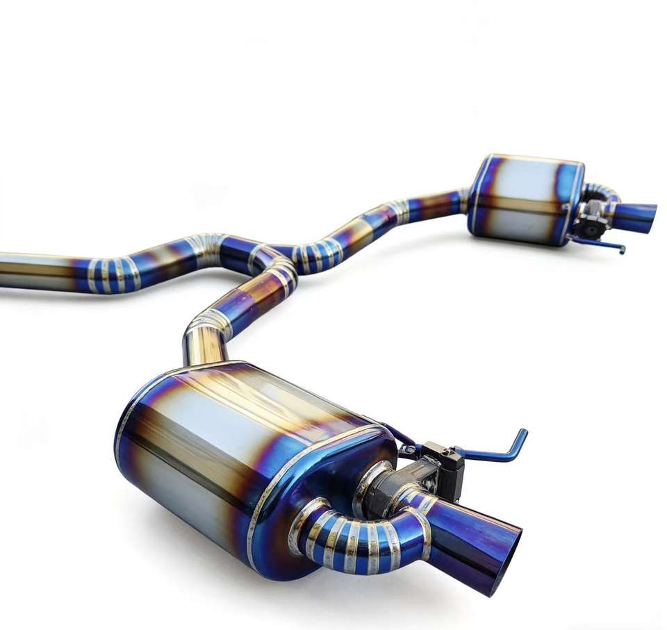 EXR High Performance Racing Exhaust for Audi A4 B9 2.0T Titanium Alloy ...