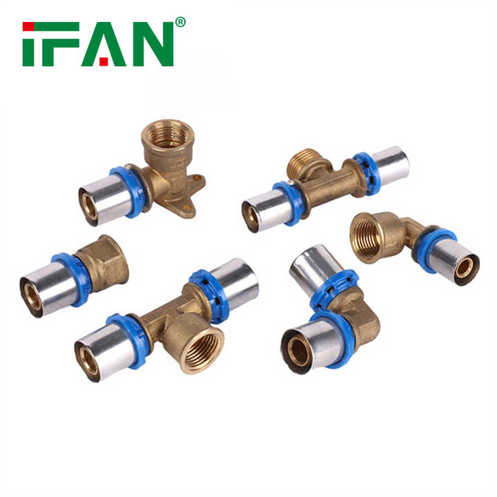 IFAN Free Sample Brass Fittings Multilayer Pipe Fittings PEX Al PEX Press Fitting| Alibaba.com