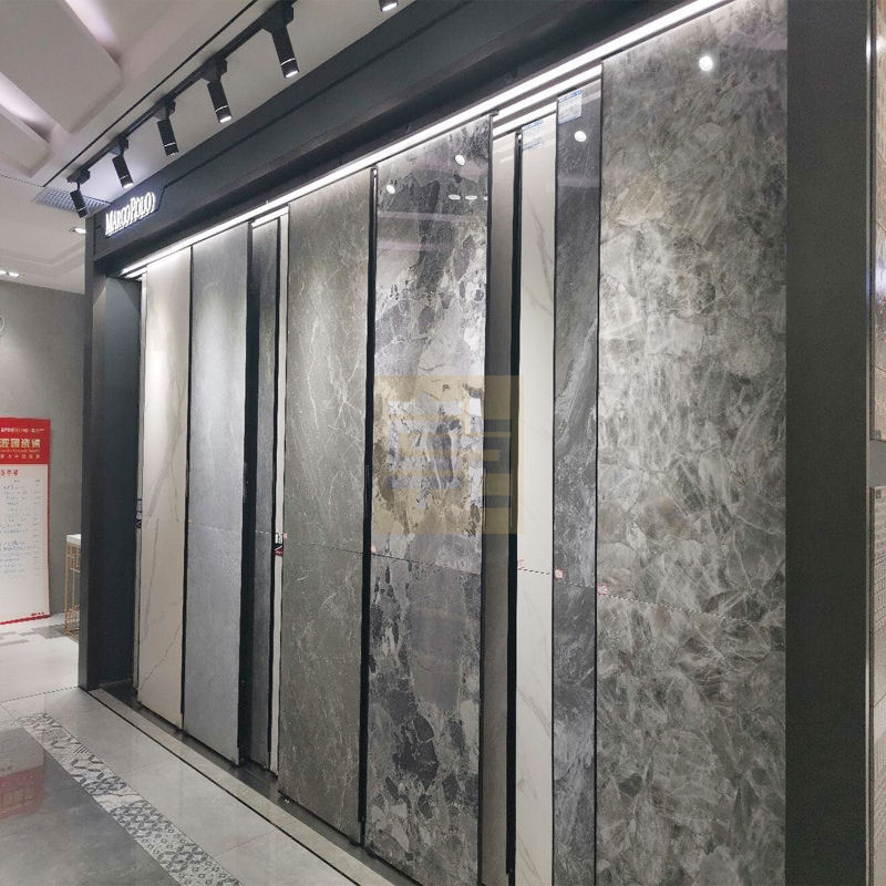 Sliding Quartz Marble Stone Tile Horizontal Ceramic Tile Floor Free ...