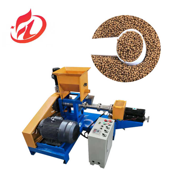 Electric Good Automatic Floating Fish Feed Pellet Fish Food Machine ...