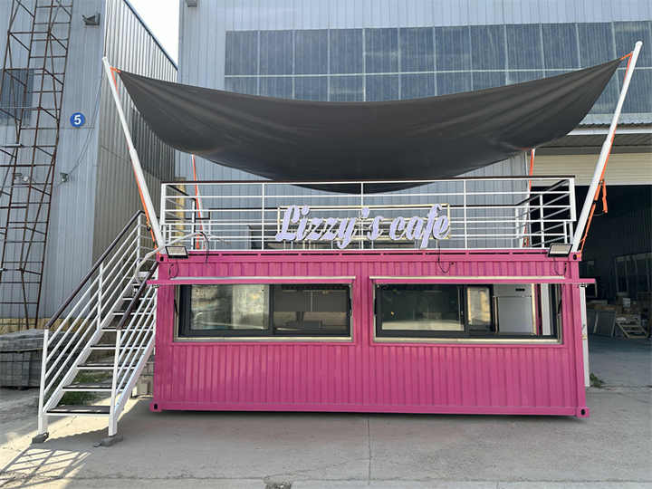 Shipping Container Cafe Bar Design - Beatiful & Functional