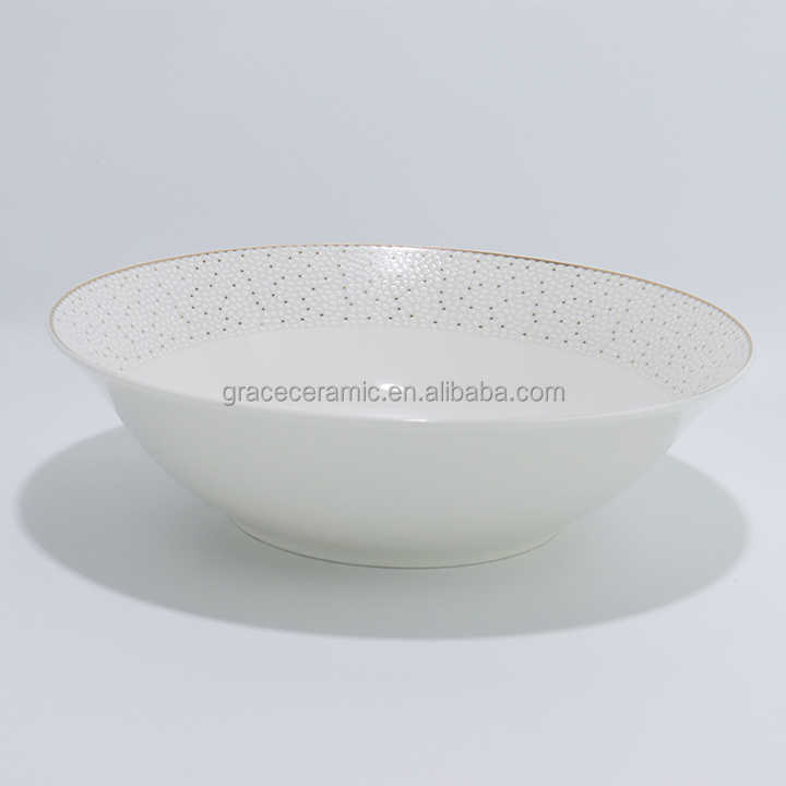 Luxury Elegance Fine China Dinnerware Set Gold Rimmed Modern 26pcs ...