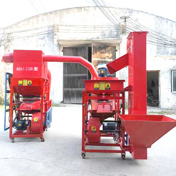 Full Automatic Peanut Hulling Peeler Stone Removal Machine