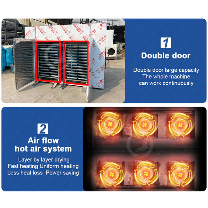 OCEAN Professional Vacuum Dragon Fruit Drying Machine Green Tea Dryer Machine Chili Rose Flower ...