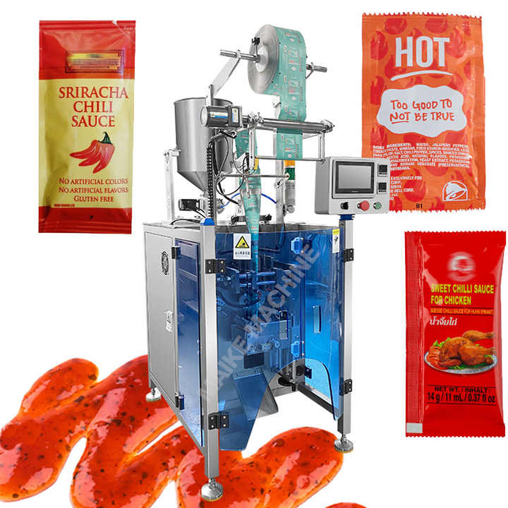 Caviar Sachet Pack Automatic Mini Pouch Viscous Hot Masala Paste Chili ...