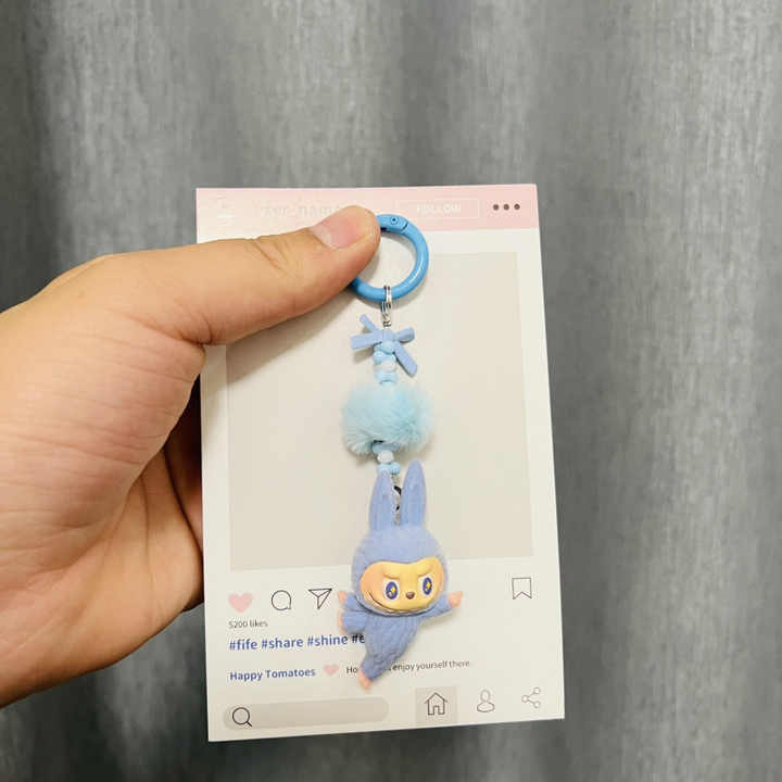 POPMART Handcrafted LABUBU Labubu Lazy Yoga Series Blind Box