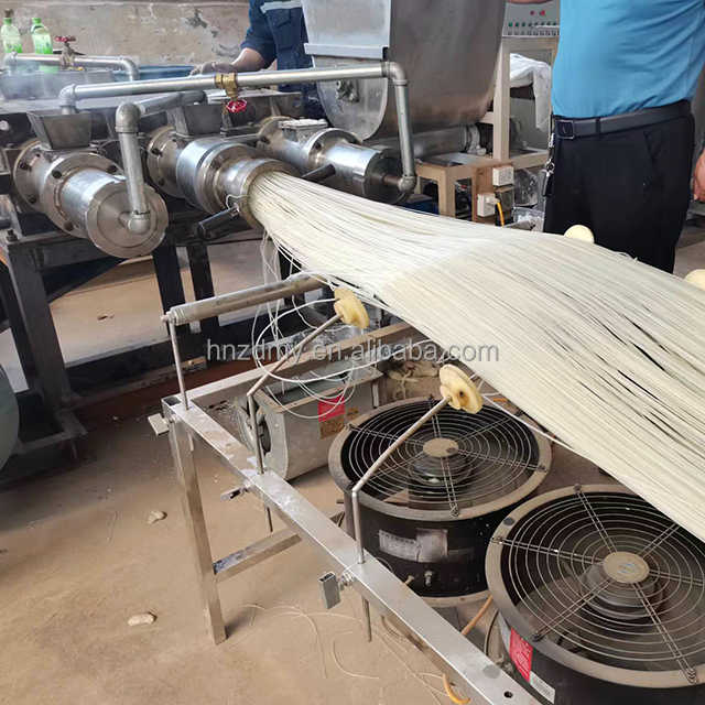 Fresh Vermicelli Rice Vermicelli Extruder Noodle Making and Molding ...