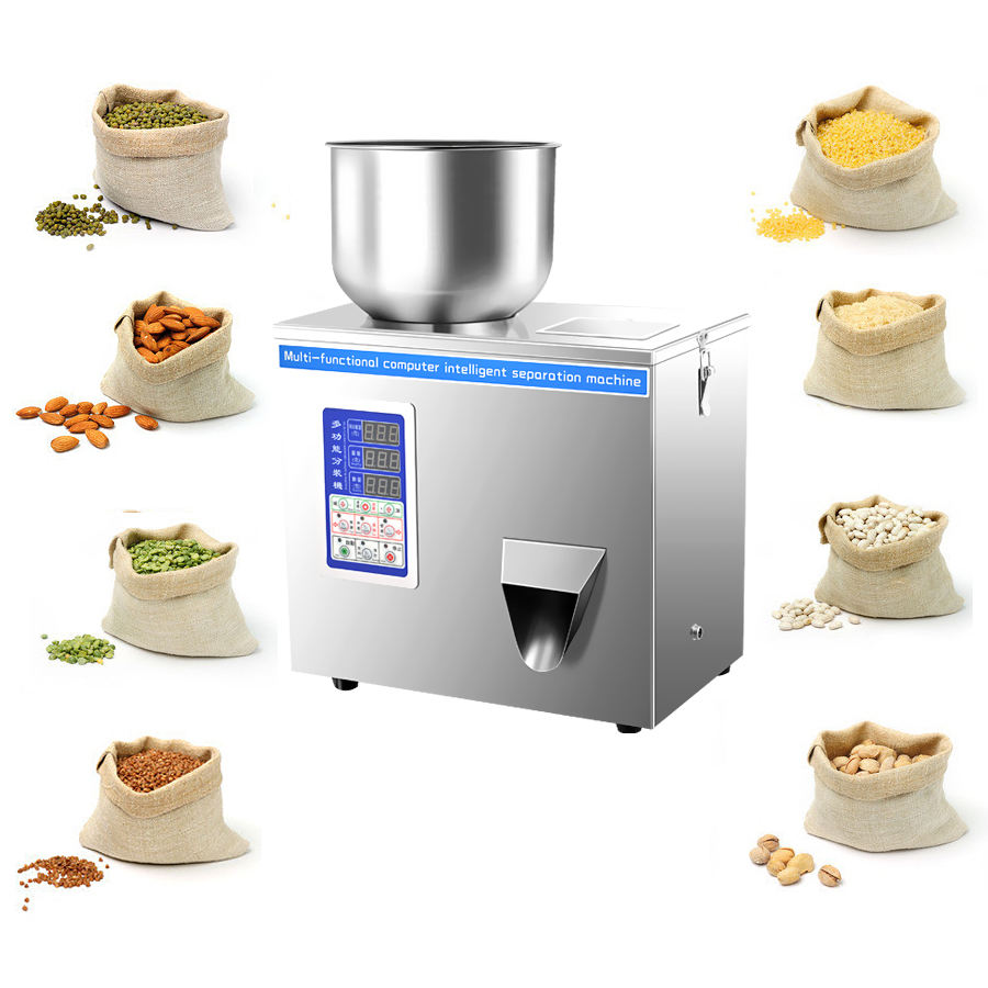 100g Automatic Desktop Coffee Beans Flour Rice Dispenser Filling ...