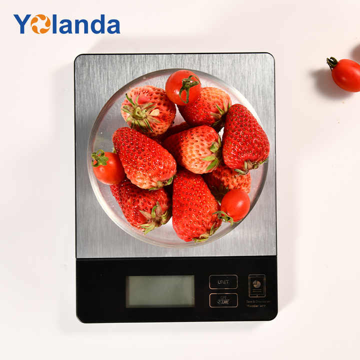 Stainless Steel Accurate Kitchen Scale Bluetooth Nutrition Calories ...