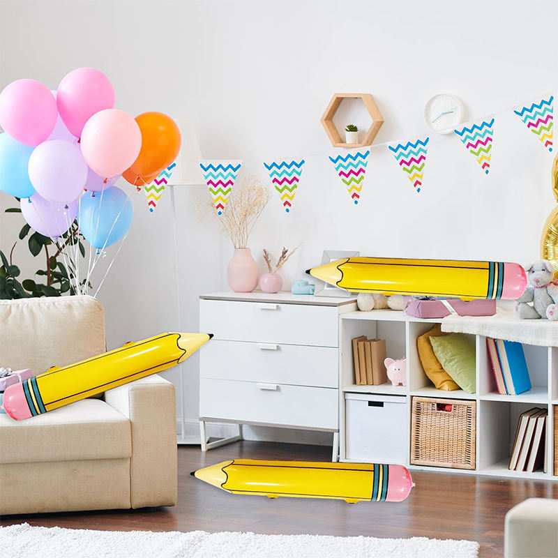 Large Inflatable Pencil Balloon - Perfect for Back to School and ...