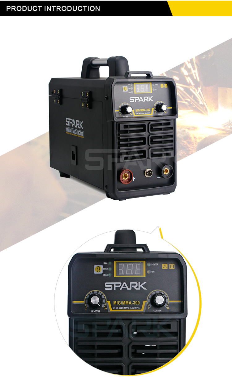 Mig-300 Máy Hàn Giá Kinh Tế Igbt Không Khí Mma Bảng Nhựa Thương Hiệu T ...