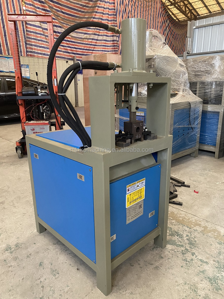 Fully automatic 100 hydraulic punching machine aluminum corner knife ...